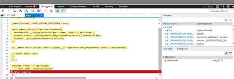 Emberjs Ember Cli Added Polyfill Internet Explorer Error Object