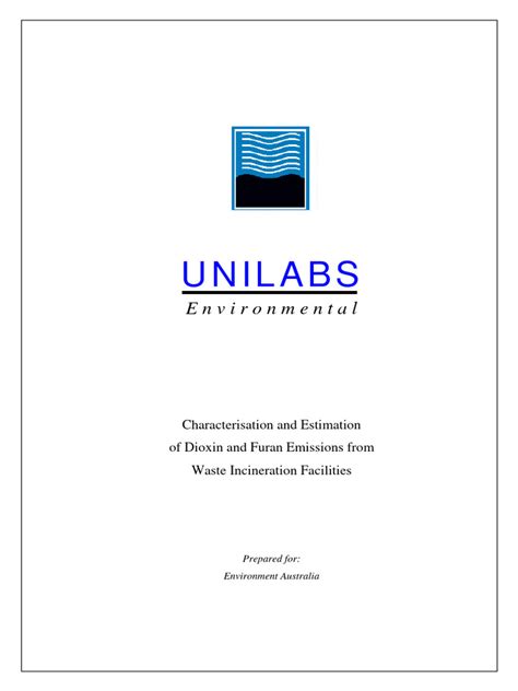 Dioxinemissions Pdf Polychlorinated Dibenzodioxins Incineration