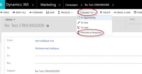 Mahsud S Dynamics CRM Blog Campaign Response