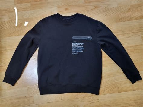 검정 기모맨투맨 겨울 남색 조 당근마켓 중고거래