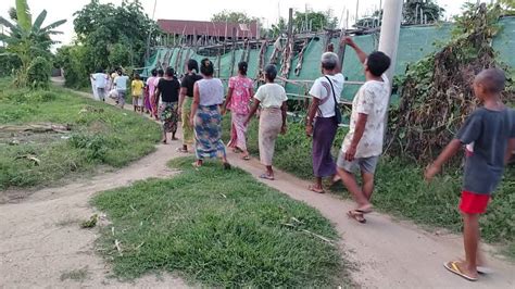 Khit Thit Media မြိုင်မြို့နယ်၊ သရက်ကန်ရွာ စစ်တပ်စခန်းကို Pdf ဝင်တိုက