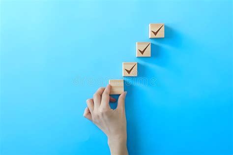 Checklist And Rating System For Performance Reviews Stock Illustration