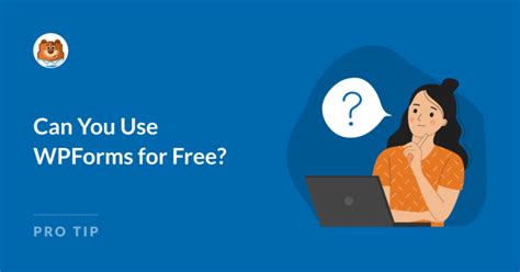Can You Use Wpforms For Free
