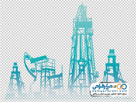 دانلود تصویر وکتوری دکل نفتی 12011472 همیار طراحی