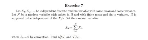 solved let x1 x2 … be independent discrete random variable