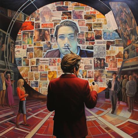 Premium Ai Image Portray The Role Of The Media In Shaping Public Perception