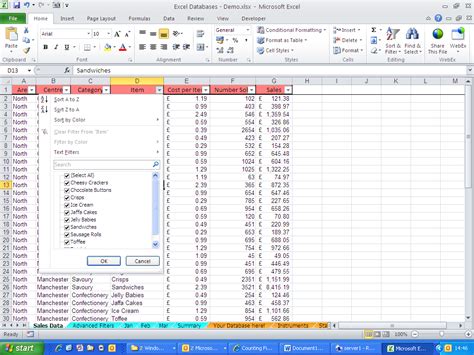 Calculations On A Filtered List In Excel Happy Ltd