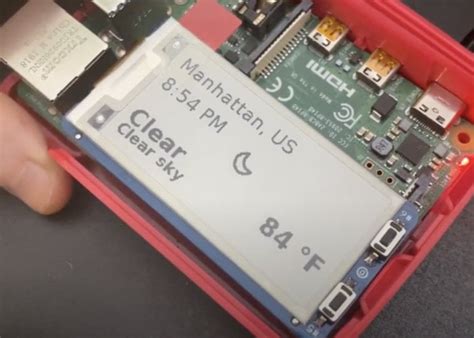 New Raspberry Pi E Ink Bonnet Demonstrated And Pyportal Code On Blinka