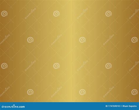 Smooth Elegant Gold Gradient Abstract Background With Soft Glowing Backdrop Texture Stock