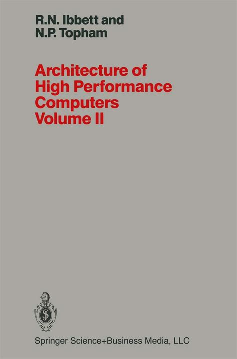 Architecture Of High Performance Computers Volume Ii Array Processors