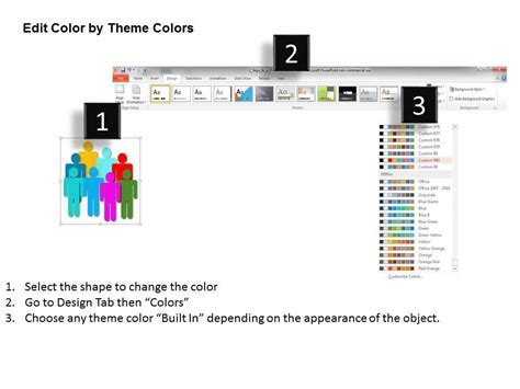 0115 Three Staged Customer Segmentation Diagram Powerpoint Template Presentation Graphics