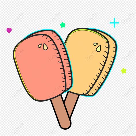 만화 손으로 그린 아이스크림 Png 일러스트 무료 다운로드 Lovepik