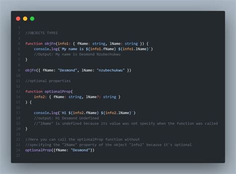 What Is Typescript Object Type Desmond Nzubechukwu Posted On The Topic Linkedin