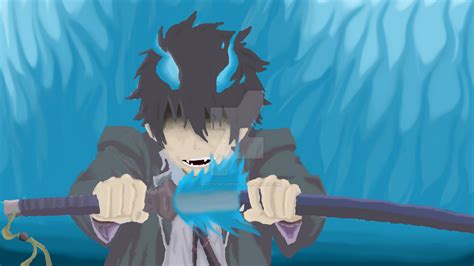 Blue Exorcist Rin Drawing By Chaoticreaper0 On Deviantart