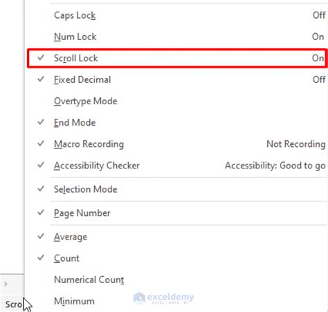 Horizontal Scroll Not Working In Excel Possible Solutions ExcelDemy
