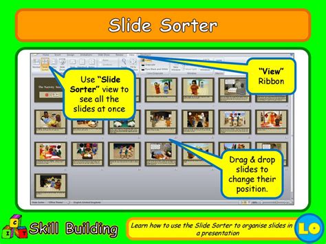organising slides ppt download