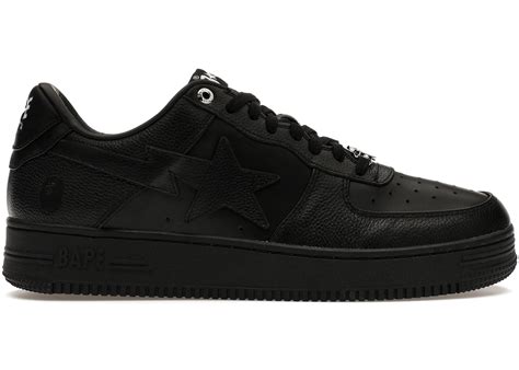 A Bathing Ape Bape Sta Triple Black Mens 1j30 291 0131j30 191 013