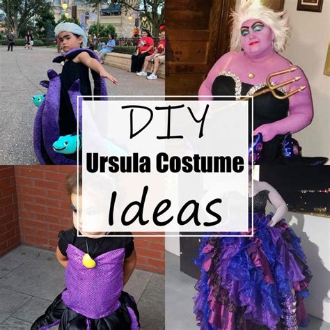 12 Diy Ursula Costume Ideas For Disney Fans All Sands