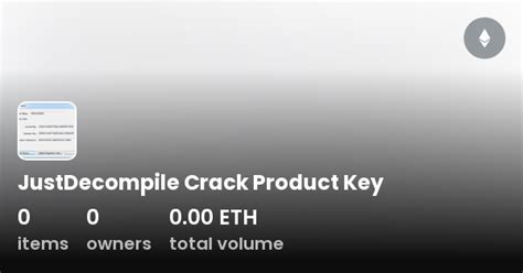 justdecompile crack product key collection opensea