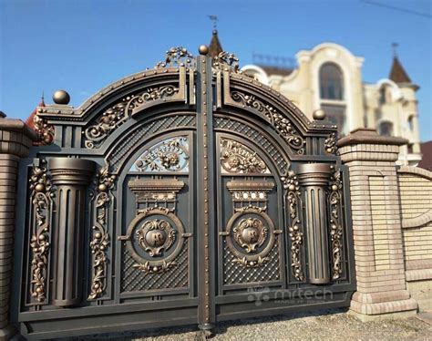 Decorative Galvanized Wrought Iron Security Gates Mr Tech