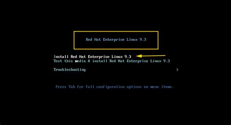 Installation Of Red Hat Enterprise Linux RHEL