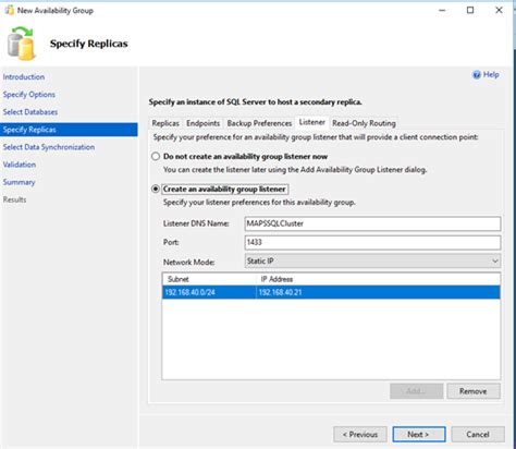 Configuring Windows Server Failover Clustering With Sql Alwayson