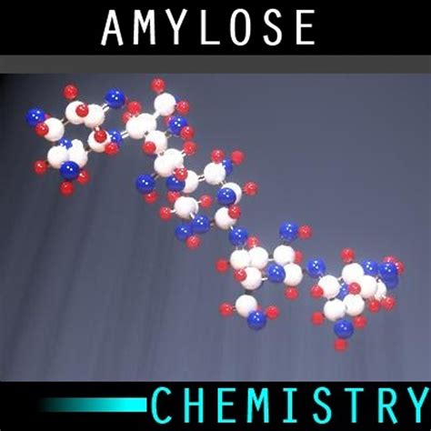 3d Molecule Amylose