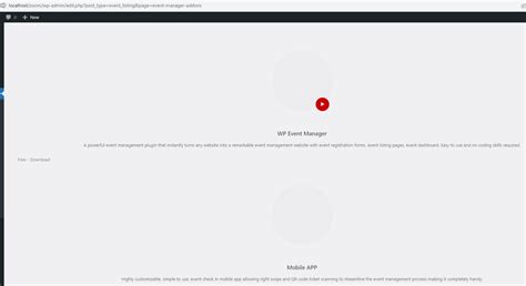 Addons Menu In Wp Event Manager Plugin Details Are Not Availabel Properly · Issue 1196