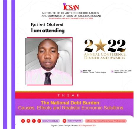 Rotimi Samuel Olufemi Acis Posted On Linkedin