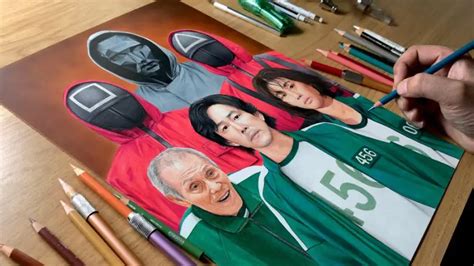 ویدبید آموزش کشیدن نقاشی اسکوئیدگیم آموزش نقاشی نقاشی ساده حرفه ای