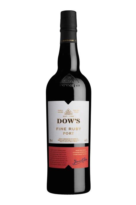Likerinis Vynas Dows Fine Ruby Port 075l 190 Bottlery