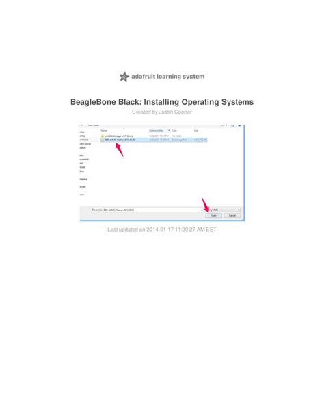 Pdf Beaglebone Black Installing Operating Systems Dokumentips
