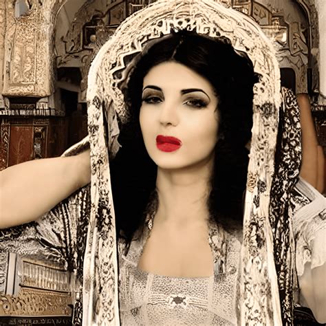 Young Iranian Woman Throwing Off Her Black Hijab · Creative Fabrica