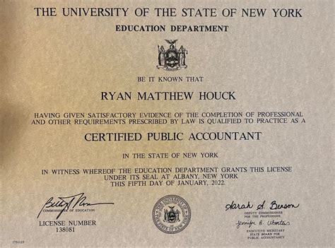 Ryan Houck On Linkedin Two Months Ago I Completed A Milestone In My Accounting Career By