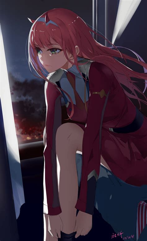 Zero Two Getting Ready For Battle Rdarlinginthefranxx