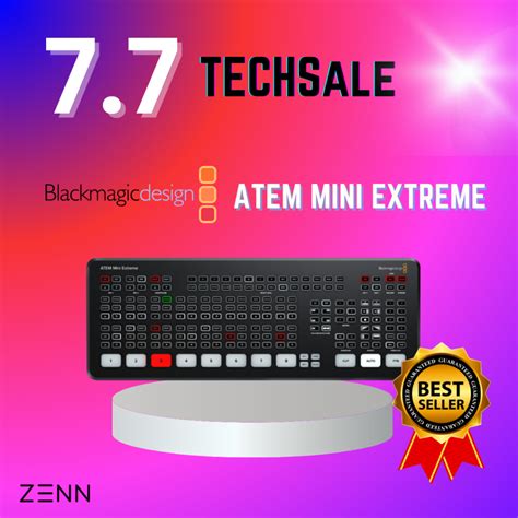 Blackmagic Design Atem Sdi Extreme Iso Atem Mini Extreme Iso Switcher