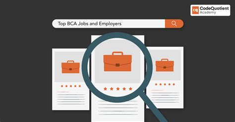 Top Bca Job Opportunities And Employers To Target In Your Job Search