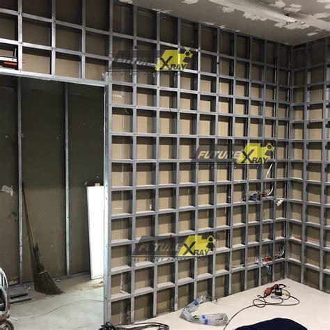 ผลงานการติดตั้งแผ่นตะกั่วกันรังสี X Ray ความหนา 2 มม โครงการ โรงพยาบาลมหาชัย 2 โดย ทีมงาน Future