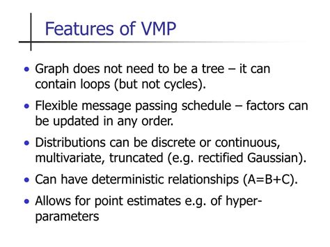 ppt variational inference and message passing robotics and vision example powerpoint
