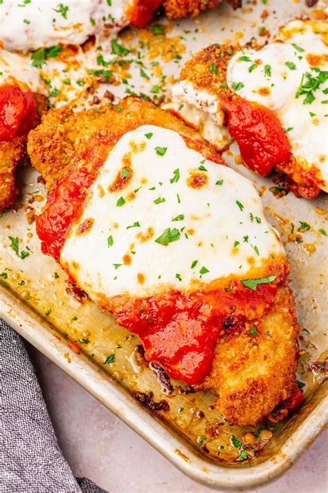 Gluten Free Chicken Parmesan A Dash Of Megnut