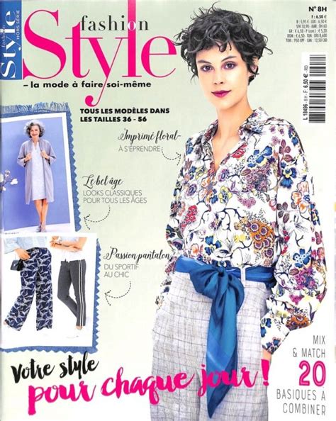 Les Magazines De Septembre 2018 Fashion Style Hors Série 8 La Bobine Magazine Couture