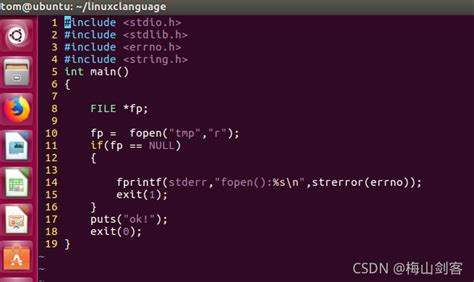 Linuxc应用开发学习笔记（一） C语言linux C 获取语言 Csdn博客