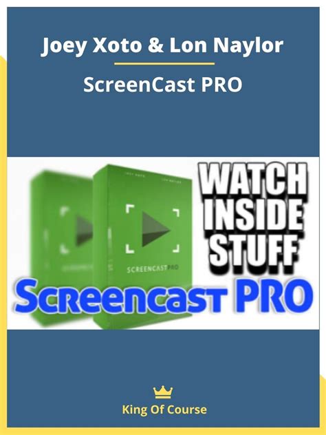 Joey Xoto Lon Naylor ScreenCast PRO LOADCOURSE Best Discount Trading Marketing Courses