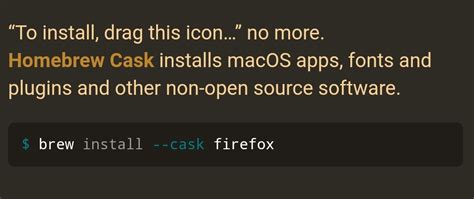 Modify Macos Quickly Install Command With Brew · Issue 570