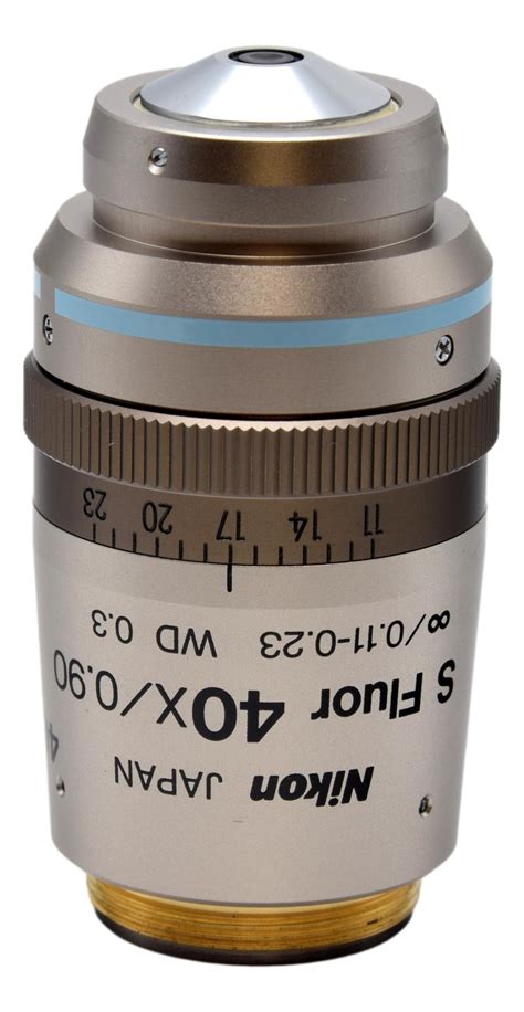 Nikon S Fluor 40x Microscope Objective Microscope Central Nikon S Fluor 40x Microscope Objective Microscope Central