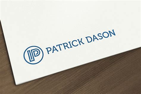 Patrick Dason Letter P Logo Creative Logo Templates ~ Creative Market