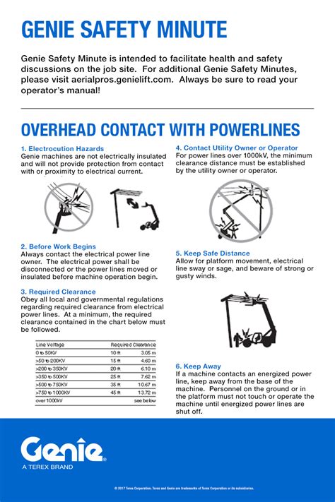 Aerial Lift Safety Genie