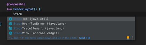 Jetpack Compose Stack Cannot Be Resolved Stack Overflow