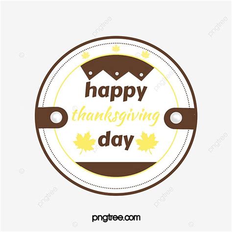 빈티지 일러스트 귀여운 추수 감사절 단풍 잎 버튼 아트 단어 복고 귀엽다 만화 Png 일러스트 및 Psd 이미지 무료