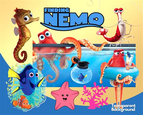 Finding Nemo Clip Art Library